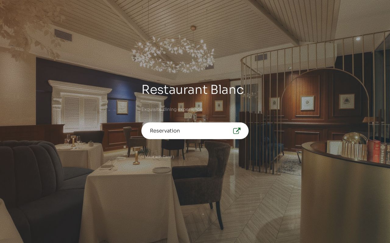 Restaurant Blanc Penang